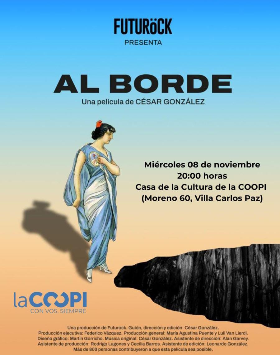 La COOPI se suma al estreno de Al Borde, este miércoles en la Casa de ...