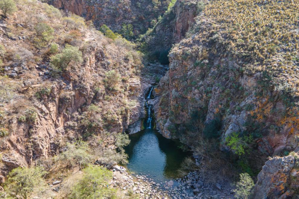 La reserva Parque La Quebrada ofrece tres cascadas para disfrutar del ...